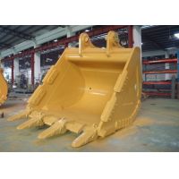 Quality CAT385 Excavator Rock Bucket 5.2 CBM Reinforced for steel minning for sale