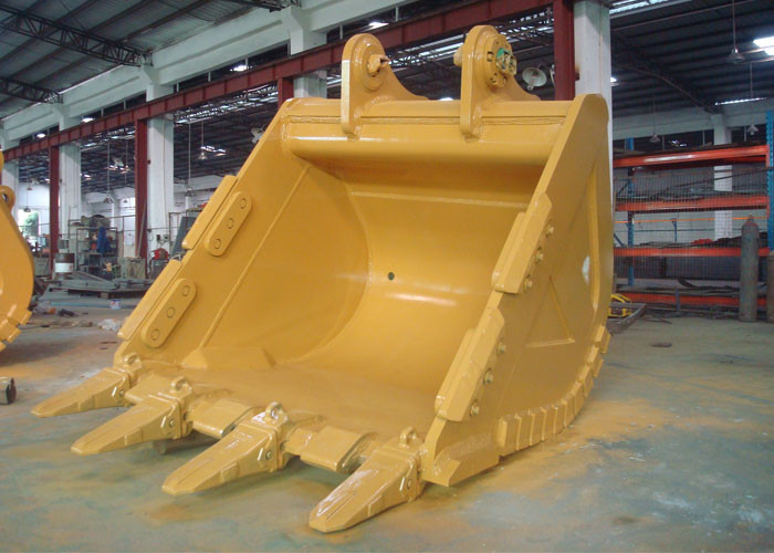 Quality Reinforced 5.2 CBM Excavator Rock Bucket for 385 Excavator for sale