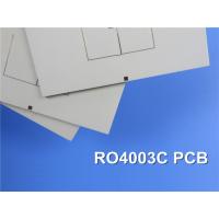 Quality Double Sided Rigid-flex PCBs Built on RO4003C With Hot Air Soldering Green for sale