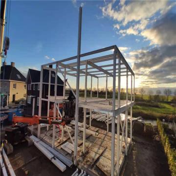 Quality Cement Board Steel Structure Homes With Floor Deck for sale