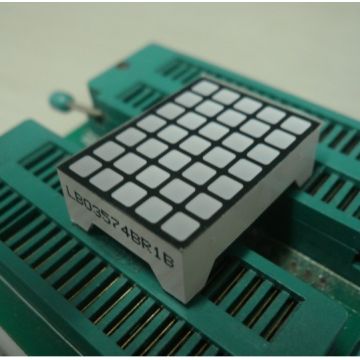 Quality Ultra Red Dot Matrix Led Display 5x7 22 x 30 x 10 mm For Lift Position for sale