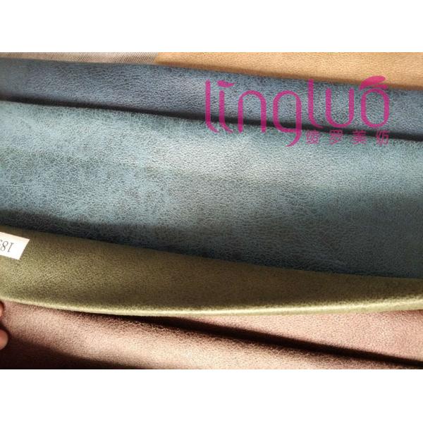 Quality Flower Print Automotive Suede Sofa Fabric Slipcover OEM Accept Tech Cloth for sale