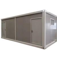 Quality Sustainable Residences Foldable Prefabricated Portable Container Toilet with for sale