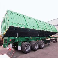 Quality 3-Axles Tipping Coal Mine Transportation Semi Trailer Engineered For Efficient for sale