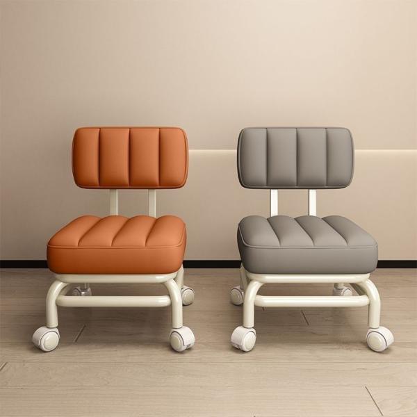 Quality Sofa Shoe Changing Small Stool With Back Support Customized Services for sale