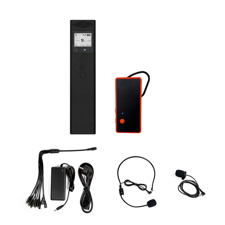  Easy-to-use wireless tour guide system