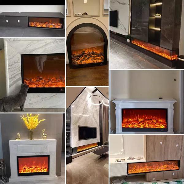 Quality Indoor Wood Heater Stove Fireplace Insert With Ug Drawing Installation for sale