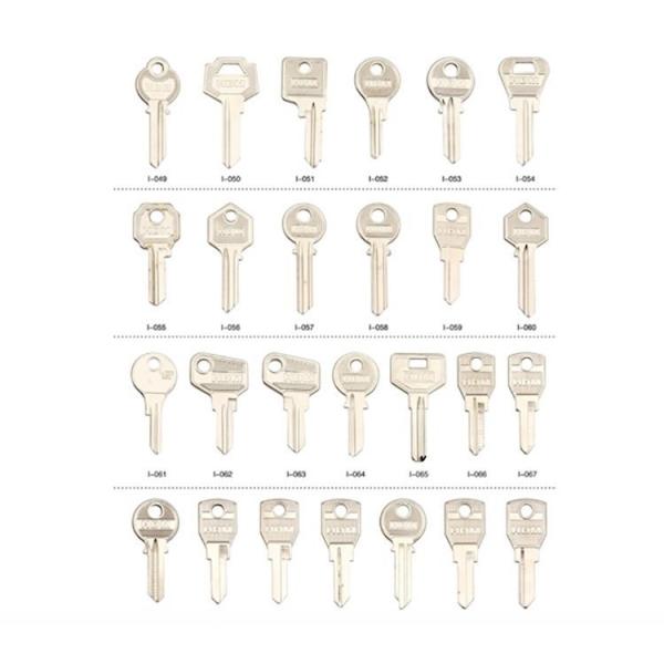 Quality Secure Shipping Ways DHL UPS EMS TNT Fedex Custom Logo Door Lock Key Blank for sale