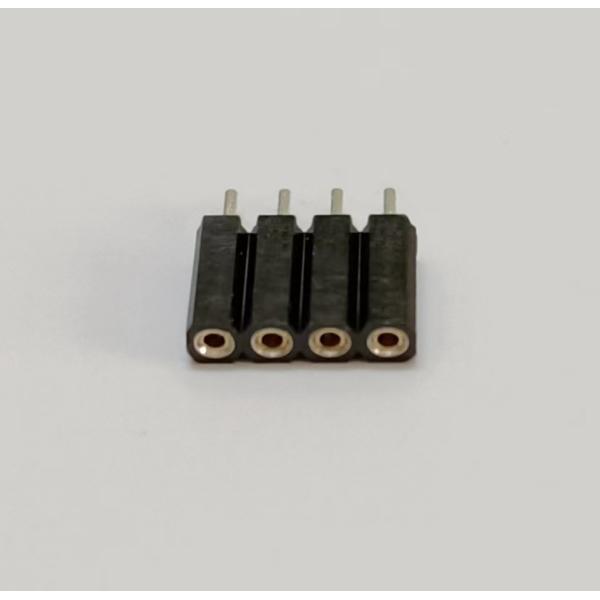 Quality 1x4 4 Pin Header Connector Female Pcb 2.54mm for sale