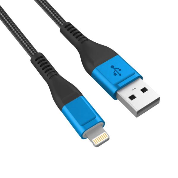 Quality PD 3A 18W Iphone USB Charging Cable Braided Lightning Cable for sale