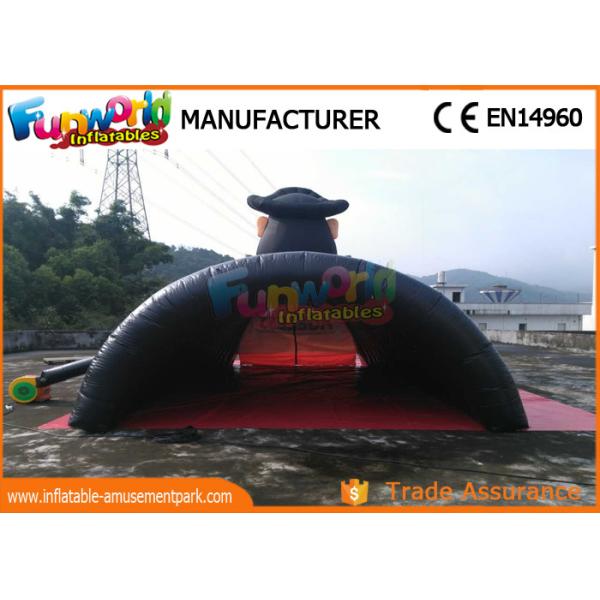 Quality Pirate Inflatable Party Tent , outdoor inflatable Football Helmet Tunnel for sale