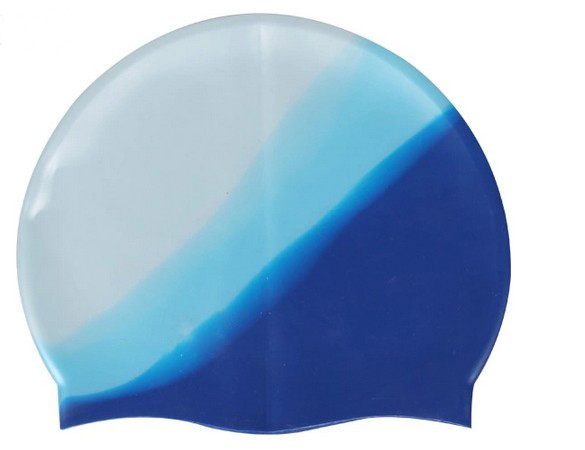 Quality Silicone Material Water Resistant Swimming Cap With UV Protection for sale