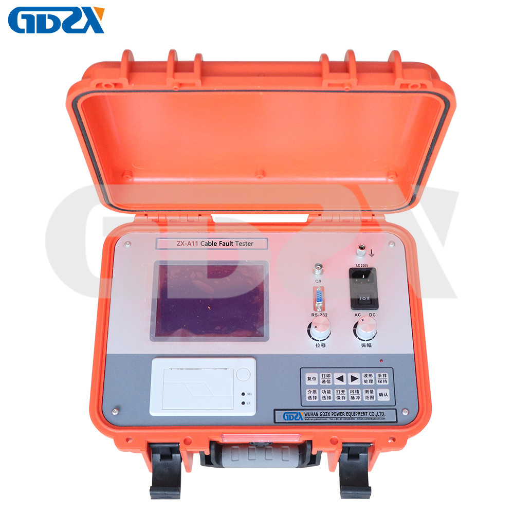 ZX-A11 Power Network TDR Underground Cable Fault Distance Locator 0.5m