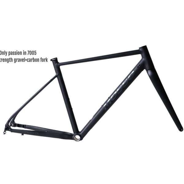 Quality Wide Tire Stock Gravel Bike Frame 700x45c Lightweight Beach Bicycle for sale