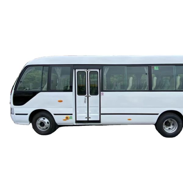 Quality 22 Seats Small Passenger Coaster Bus with Air Condition Six Speeds Transmission LC6T450 for sale