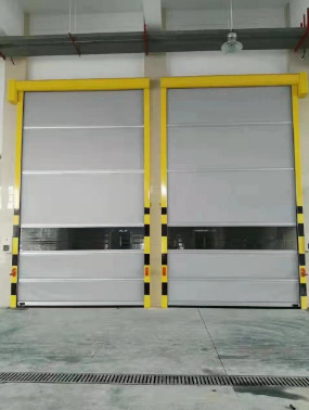 Quality Automatic Steel High Speed PVC Roll Up Doors For Industrial Plants for sale