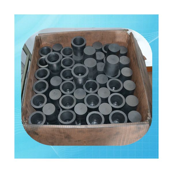 Quality Steel Crucible with High Bulk Density 1.82 and Flake Graphite Crystal Morphology for sale