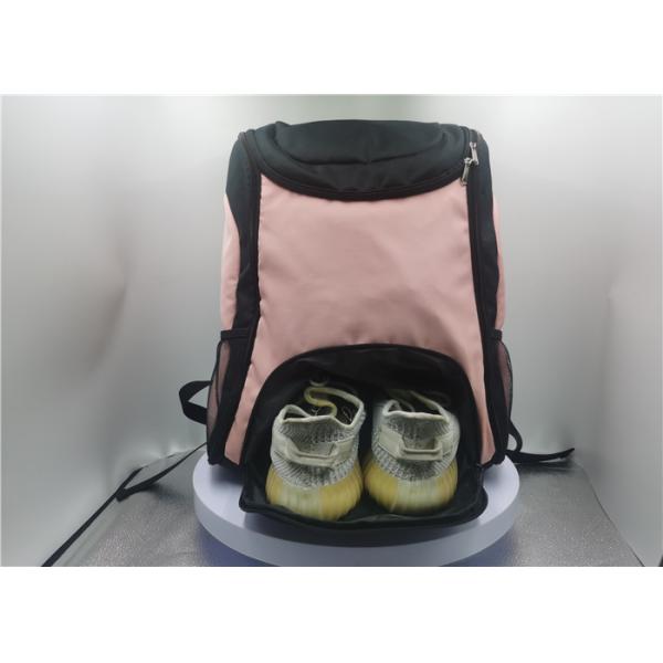 Quality Pink Outdoor Pickleball Racket Bag 30L With Wings Pocket Design for sale