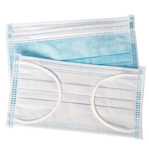 Quality Three Layer Folding Disposable Face Mask Hidden Nose Clip Smooth Lightweight for sale