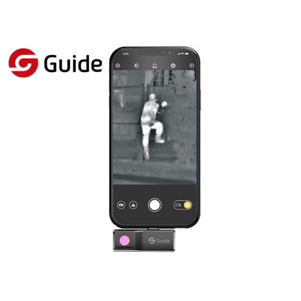 Quality Android Smartphone Thermal Camera For Night Vision And HVAC Issue 25 HZ Frame Rate for sale