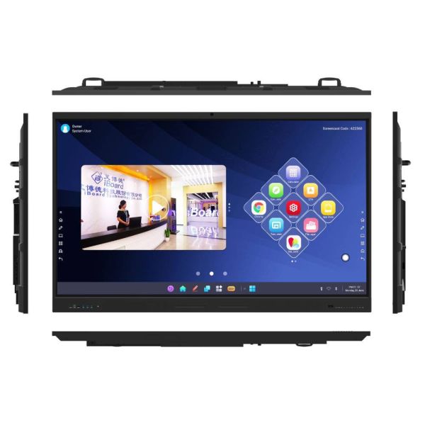 Quality 86 Inch All In One Interactive Whiteboard with Android 14 and Wireless Projection for Education and Meetings for sale