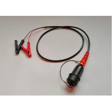 Quality Battery power cable with connector and corresponding panel connector. for sale