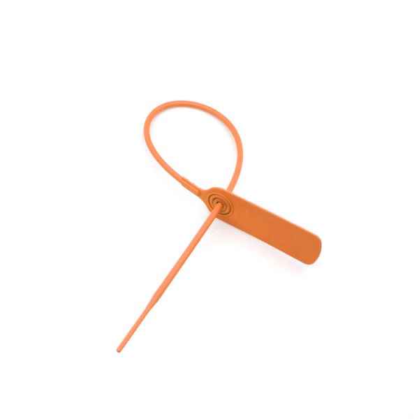 Quality Print Laser/Hot Stamp 400mm Adjustable Plastic Locking Strip Seal With Metal for sale