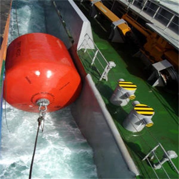 Quality D0.5L1.0m Marine Sea Polyurethane Foam Filled Solid Floating Fender for sale