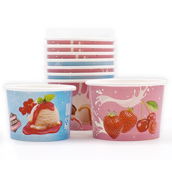 Quality 4.000kg Package Gross Weight Customized Flexo Printing Paper Bowl for Safe Ice for sale