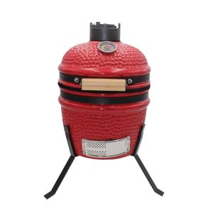 Quality Outdoor Charcoal 13 Inch Kamado Grill Red Color 32cm for sale