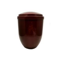 Quality Bordeaux Color Funeral Ash Urn For Cremation In 3.3L ABS Plastic for sale