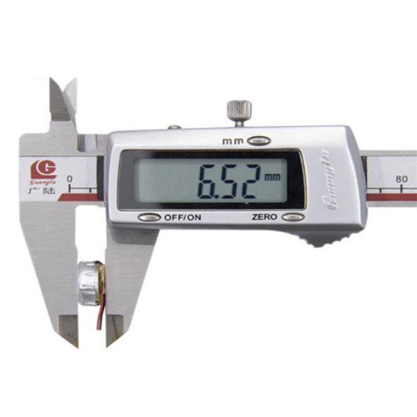 Quality 3.7 Volt 55mAh 1254 Lipo Rechargeable Coin Cell for sale