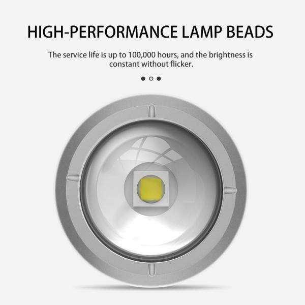 Quality Anti Strong Impact 3.7V Rechargeable Pocket Flashlight Explosion proof for sale