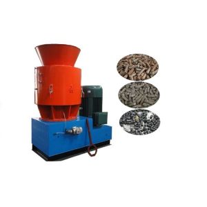 Quality Flat Die Wood Pellet Making Equipment , Sawdust Wood Pelleting Machine for sale