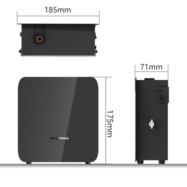 Quality Waterless Commercial Electric Scent Diffuser Machine 300m2 Ozone Generator for sale