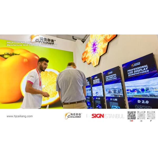 Quality 2024 Cailiang Flexible Module LED Display Screen for Hotels Pixel density for sale