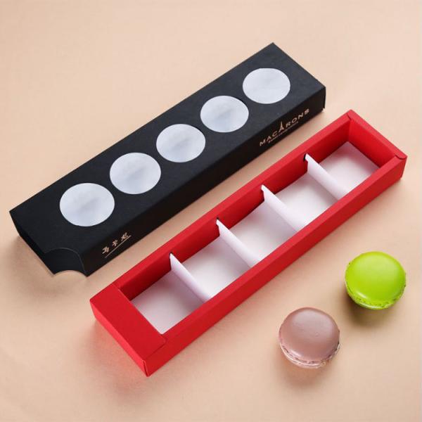 Quality Elegant Design Drawer Box Packaging , Foldable Macaron Packaging Boxes for sale