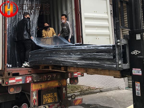 Quality Waterproof Fire Retardant Black Corrugated Plastic Sheets for sale