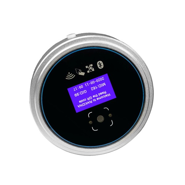 Quality RD008 QR Code Scanner With LED Display IC Card Reader HTTP IP RJ45 Interface for sale