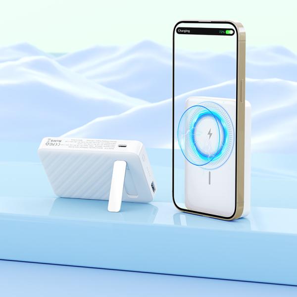 Quality 150g Magnetic Power Bank Type C Input Lightweight Portable Charger for sale
