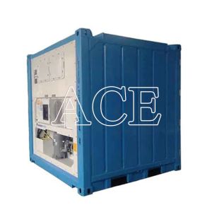 Quality 8ft DNV 2.7-1 Standard Offshore Reefer Container for Fresh and Frozen Goods for sale