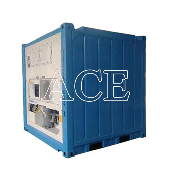 Quality 8ft DNV 2.7-1 Standard Offshore Reefer Container for Fresh and Frozen Goods Sling Set Options for sale