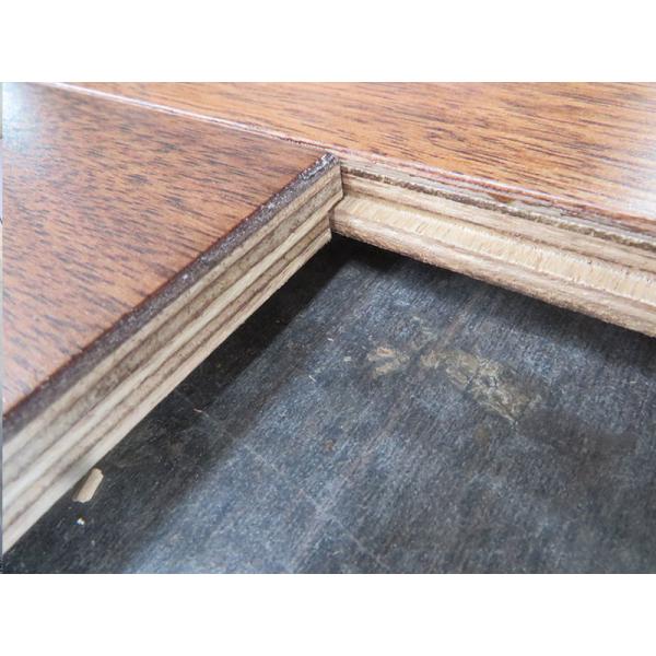 Quality stained American Walnut engineered hardwood flooring with click joint to India for sale