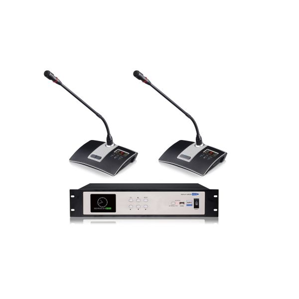Quality Meeting Room .delegate Conference Microphone System WS-100A 5G Audio Digital For for sale