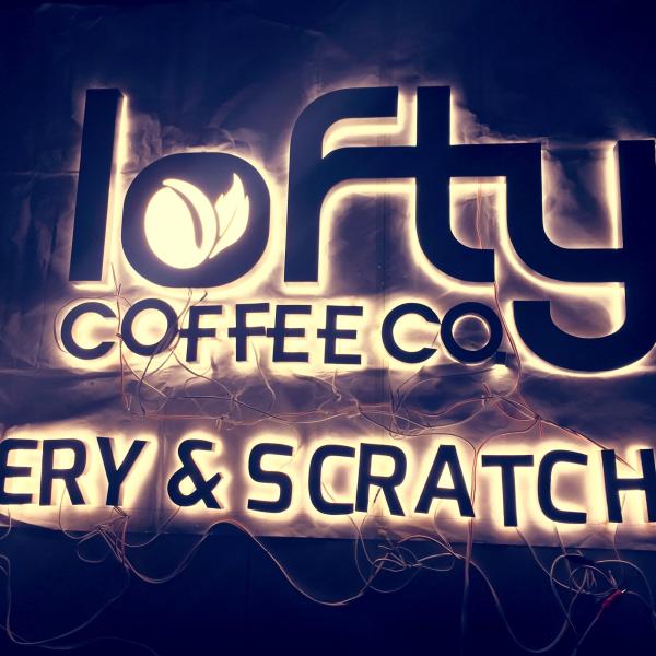 Quality Resin Acrylic Backlit Channel Letters Customized Brushed Chromed 12VDC for sale