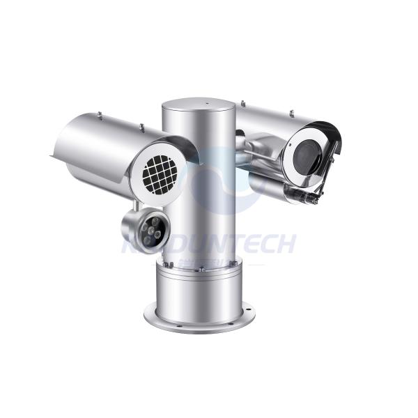 Quality Atex Approval Explosion Proof Anti-Corrosion Dual-Spectrum PTZ IP CCTV Camera for sale