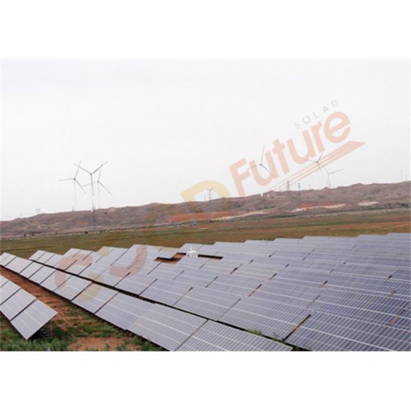 Quality OEM Ground Mount Solar Tracking System 20% N-S Slope Photovoltaic Tracker for sale