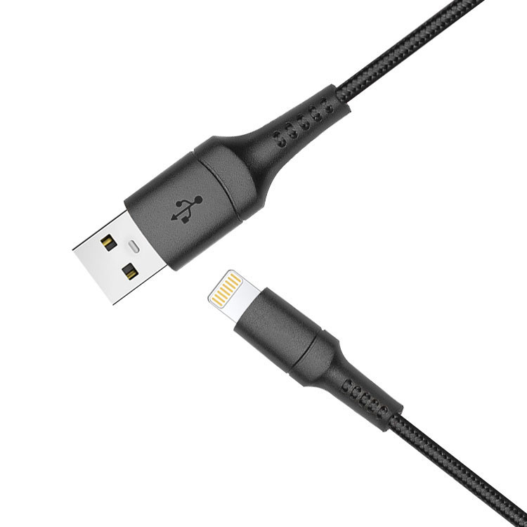 Quality 1m Lighting To Usb Cable Fast Charging Data Cable Nylon Braided for sale