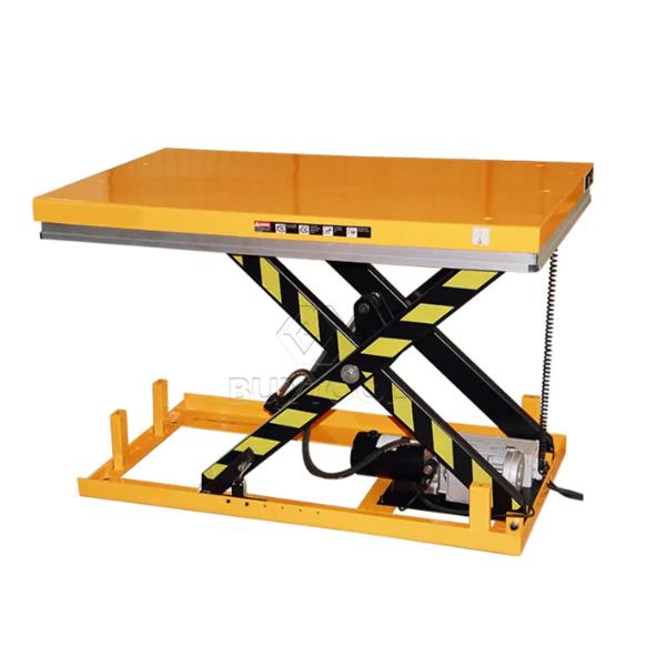 Quality Small Electric Stationary Scissor Lift Platform Trolley Table 4ton 8800 Lbs 41