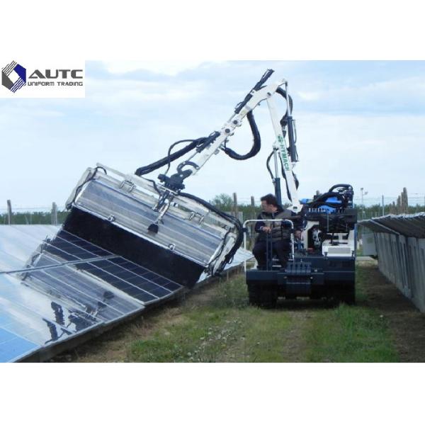 Quality Proof Solar Panel Brush , Solar Cleaning Brush Air Deflecting Galvanized Iron for sale